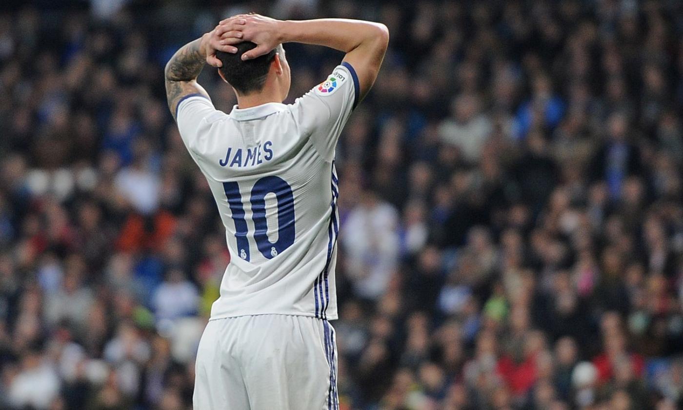 Real-Barça, James segna e si toglie dal mercato ma la Juve ... Real-Barça, James segna e si toglie dal mercato ma la Juve ...