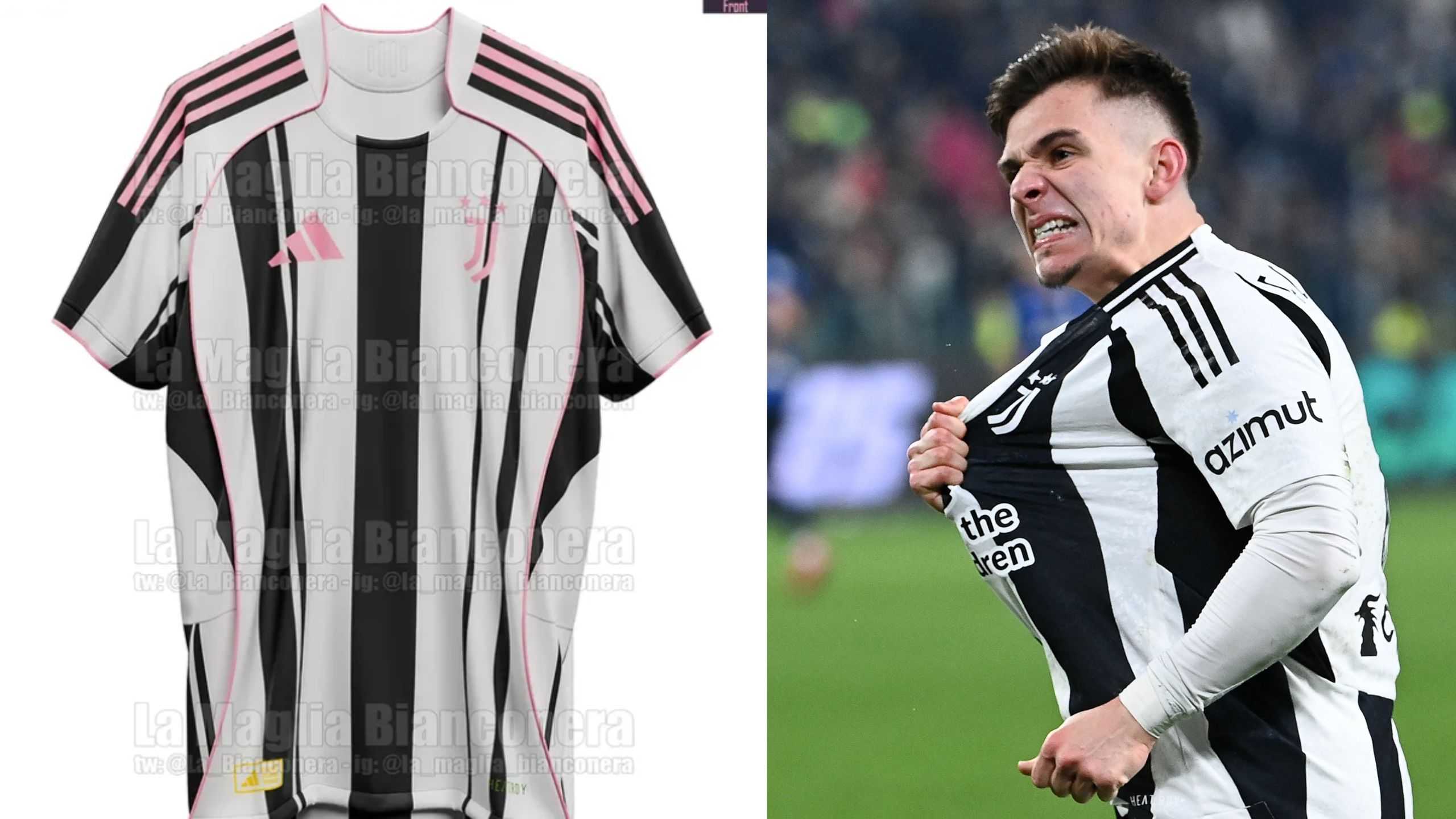 Juventus, le nuove maglie della stagione 25/26: le prime proiezioni ...