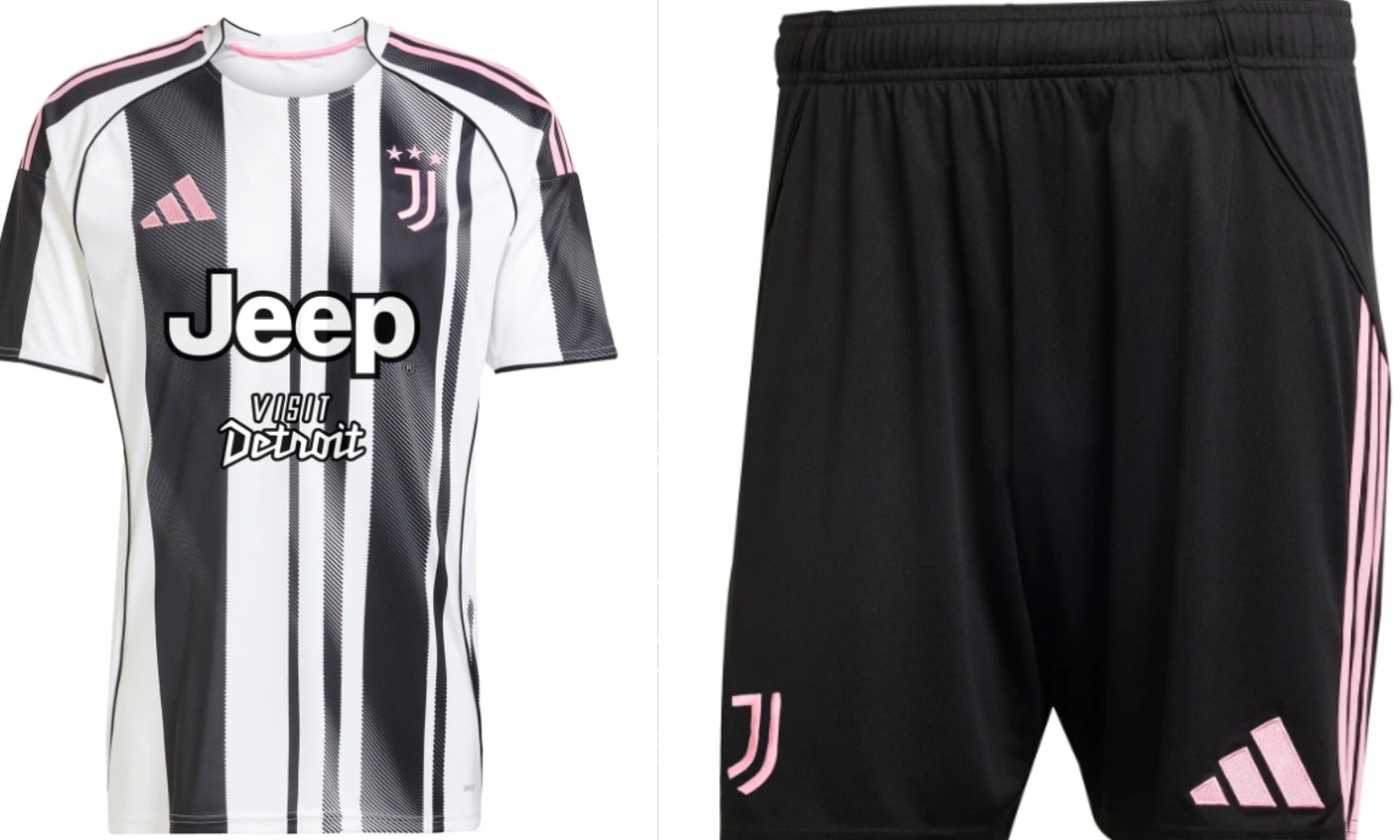 Juventus, UFFICIALE, ecco la nuova maglia per la stagione 2025/2026 ...